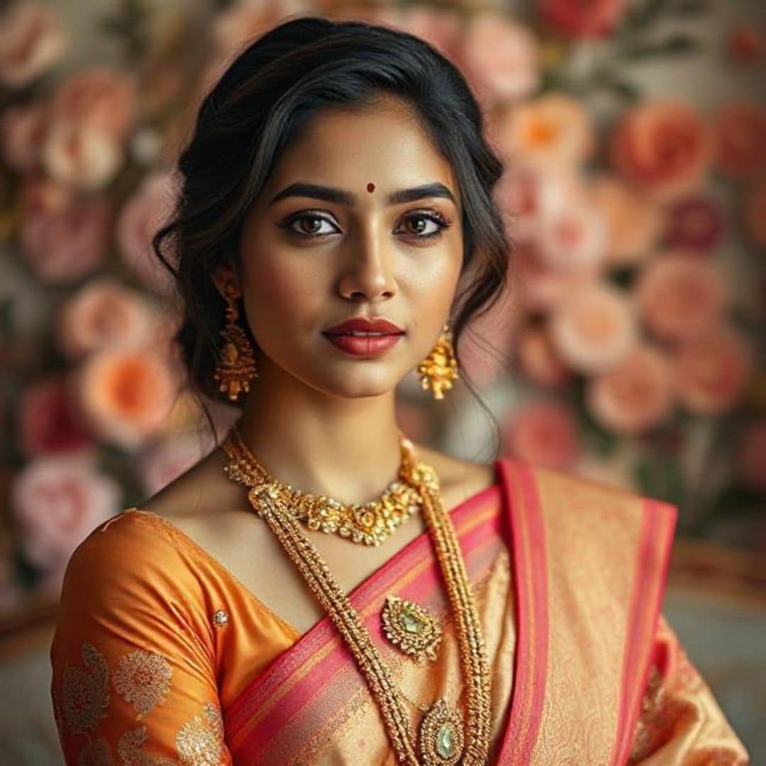 530+ Captions for Traditional Look for Instagram for Girl