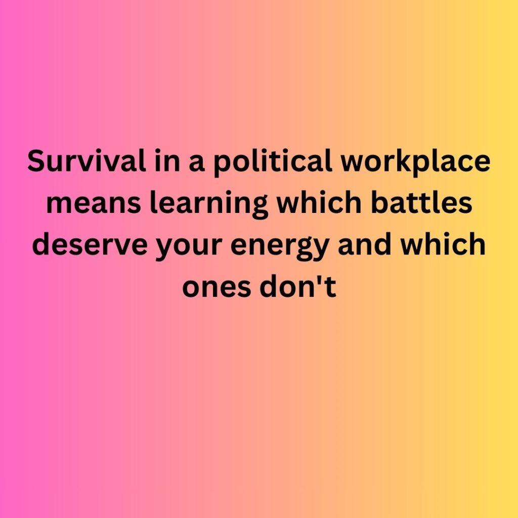 220+ Office Politics Quotes – Power, Workplace Reality & Survival